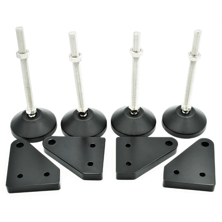 GT1 SIM RACING COCKPIT ADJUSTABLE FEET UPGRADE KIT – Extrusion and CNC